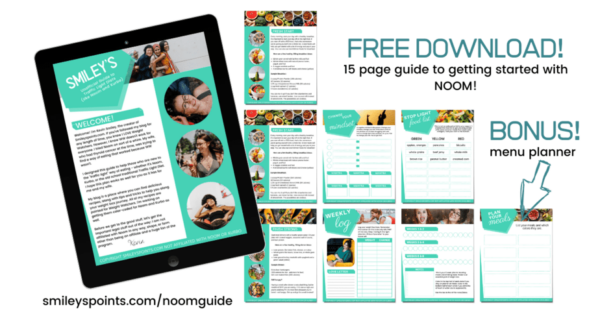 Noom Getting Started Guide (Plus a Free 7 Day Meal Plan!) - Smiley's Points