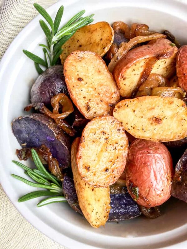I Love These Tri-Color Potatoes! Easy Air Fryer Recipe - Smiley's Points